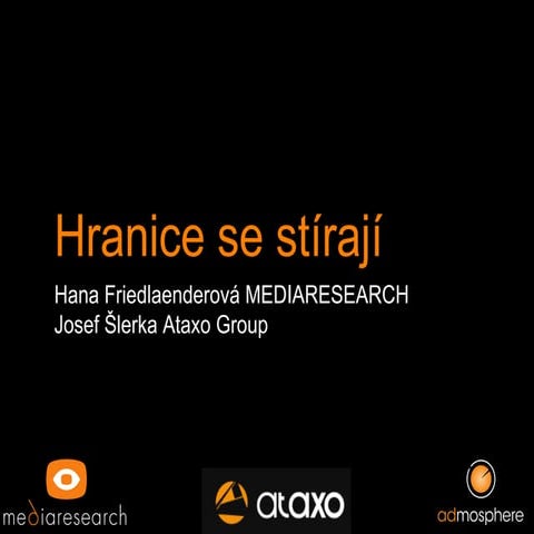 Hranice se stírají | PDF