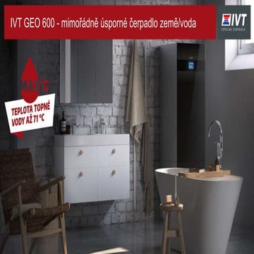 Tepelné čerpadlo IVT GEO 600 | PPTX