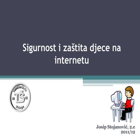Sigurnost i zaštita djece na internetu | PPT