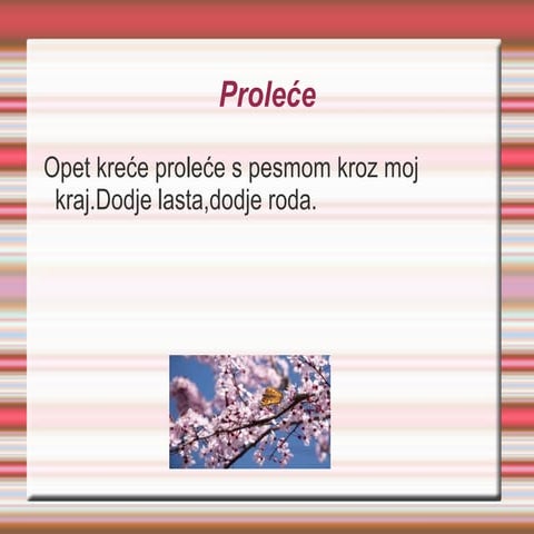 Proleće | ODP