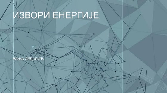 Geotermalna energija | DOC