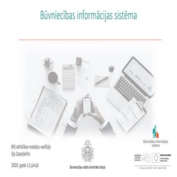 Jautājumi un atbildes par Būvniecības informācijas sistēmu | PDF