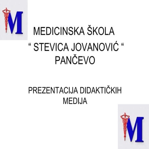 Prezentacija didaktički mediji | PPT