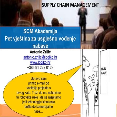 Prezentacija scm akademija u hgk | PPT