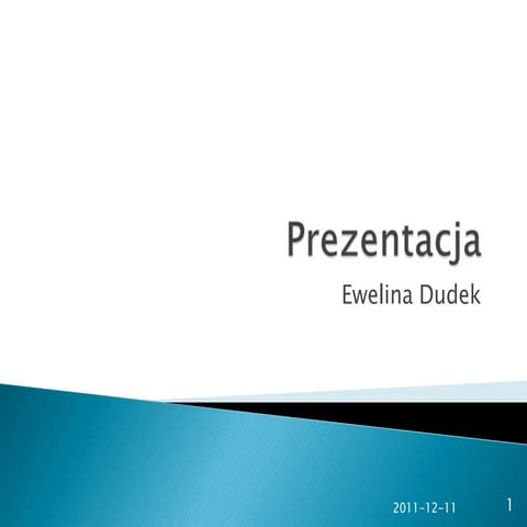 Prezentacja | PPT