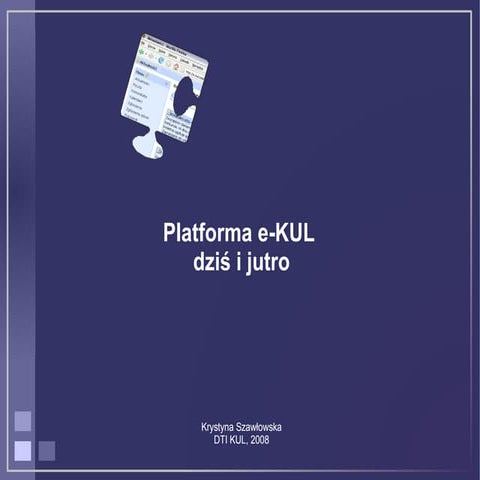 Prezentacja e-Kul | ODP