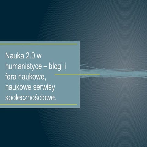 Prezentacja1 | ODP | Technology & Computing