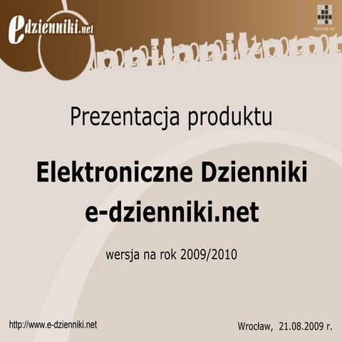Elektroniczne Dzienniki - szkolny e-dziennik | PPT