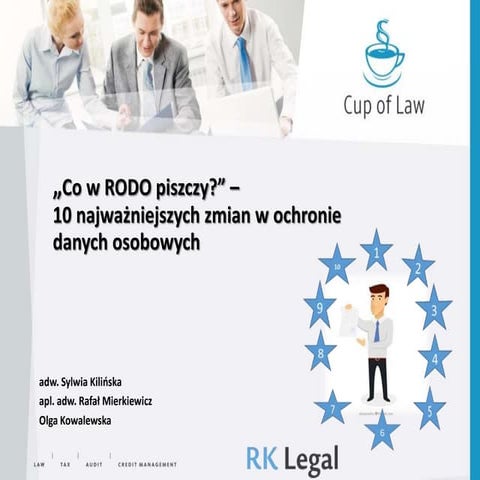10 najważniejszych zmian w ochronie danych osobowych | PPT