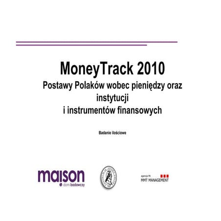 Prezentacja Money Track | PDF