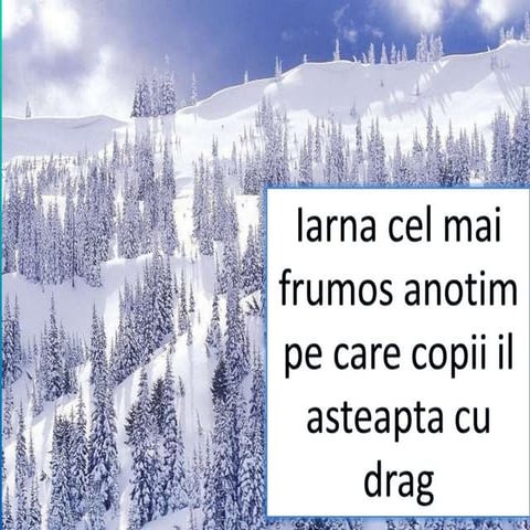 Prezentare: IARNA | PPT