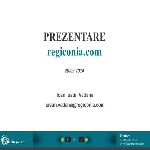 Prezentare regiconia.com