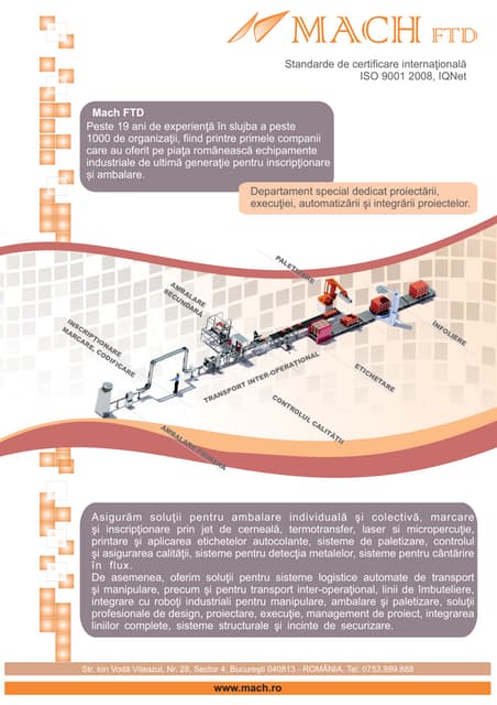 Mach ftd roboti industriali | PDF