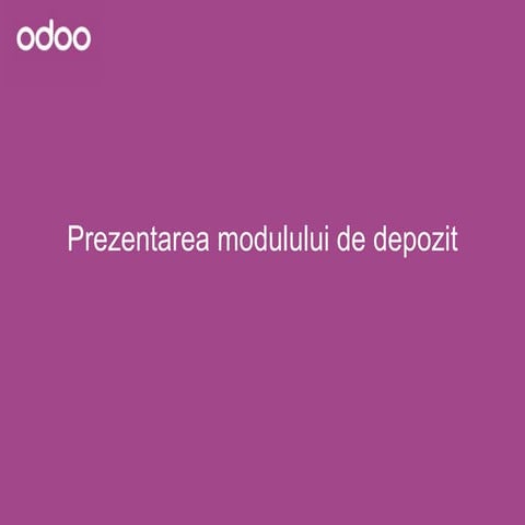 Modul de parc auto | PPTX
