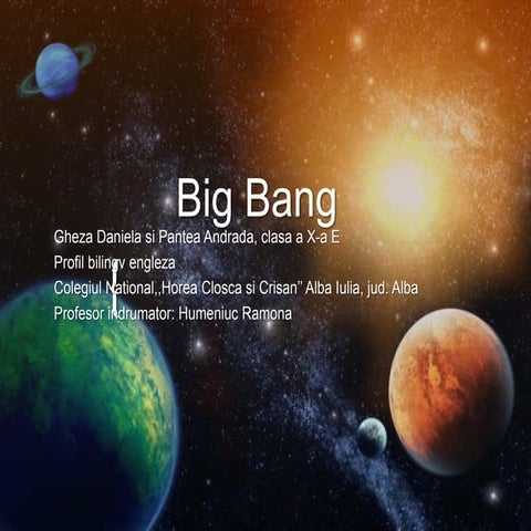 BIG BANG | PPTX