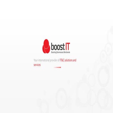 BoostIT - StartUp | PPSX