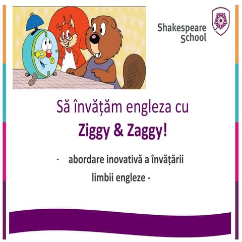 Prezentare Carte Ziggy & Zaggy - Adventures in Englishland | PPT
