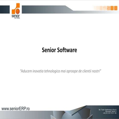 Senior Software Constanta | PPSX