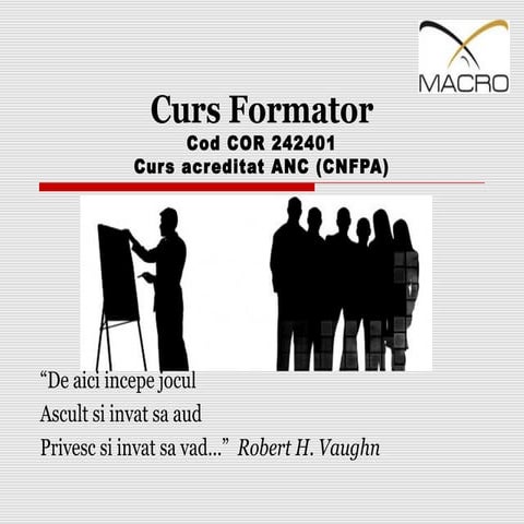 Cursuri formator | PPT
