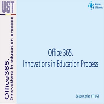 Innovations in Education process | PPTX
