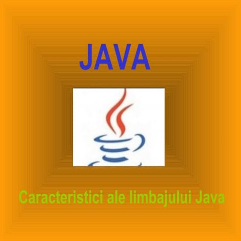 Prezentare java | PPT