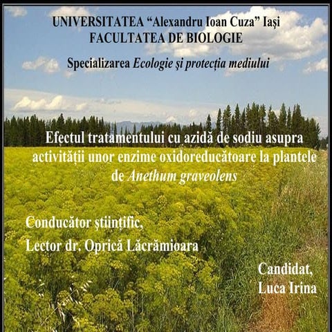 Prezentare licenta, irina luca | PPT