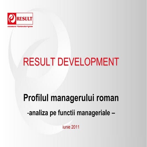 Analiza comparativa intre functii manageriale | PPT