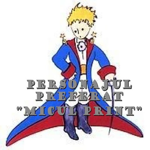 Prezentare micul print | PPT