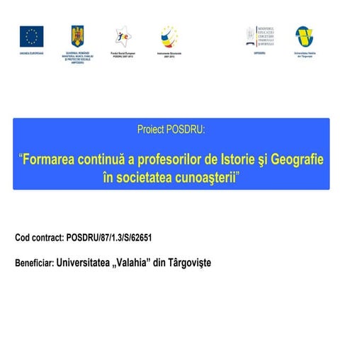 Prezentare proiect | PDF