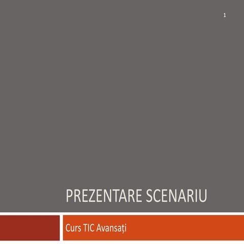 Prezentare scenariu zi_1 | PPTX