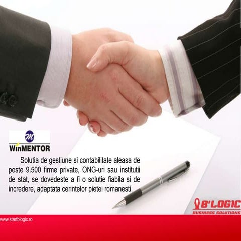 Prezentare generala WinMENTOR | PPSX