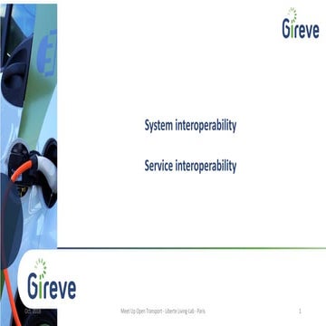 Prez gireve meetup_open_transport_electromobilite_241018 | PPT