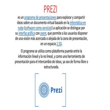 El uso de Prezi | PDF