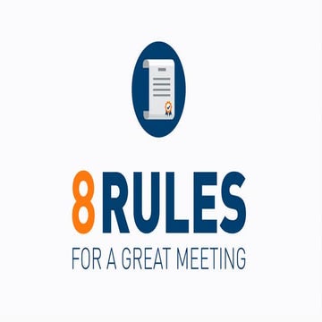 8 meetings rules by Google CEO Eric Schmidt - Prezi | PPT