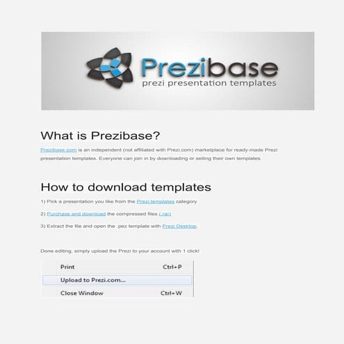 Download Prezi Templates | PDF