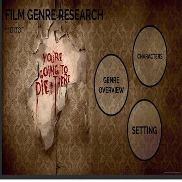 Genre Research (Prezi Captures) | PDF