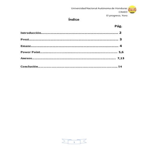 Prezi, emaze y power point | DOCX