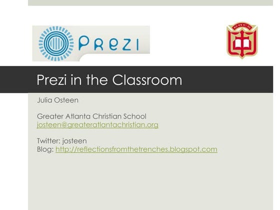How to create a prezi presentation | PPT