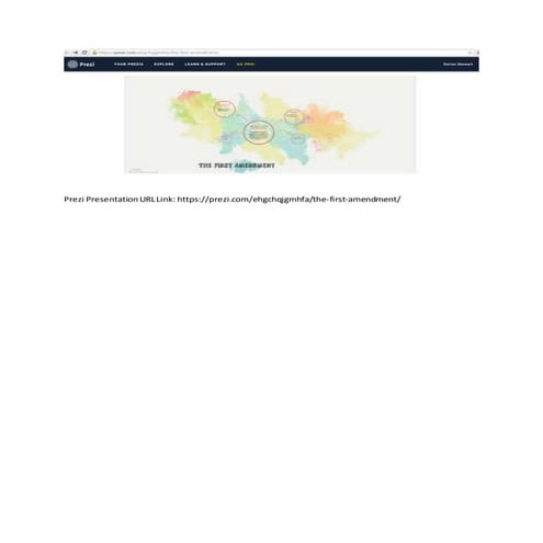 Prezi Presentation URL Link | DOCX