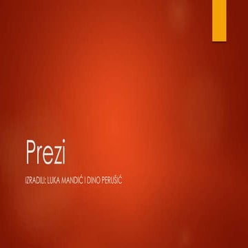 Prezi prezentacija | PPTX
