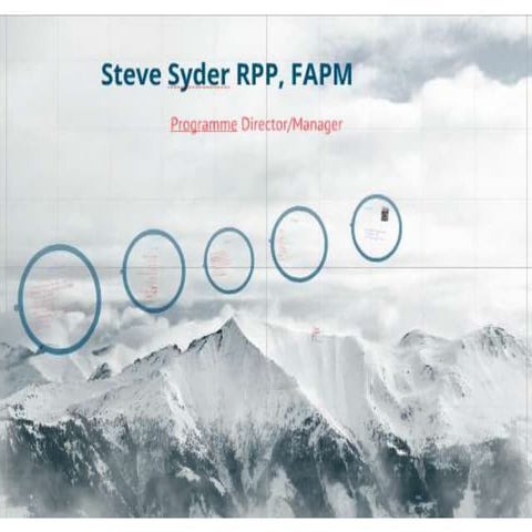 Steve Syder's Prezi resume | PPT