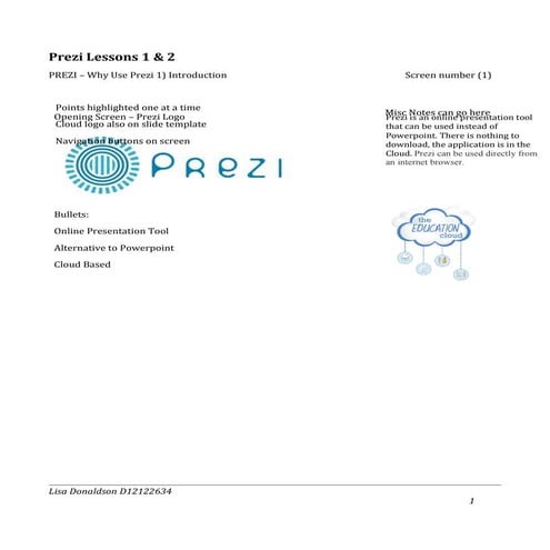 Prezi storyboards all | PDF