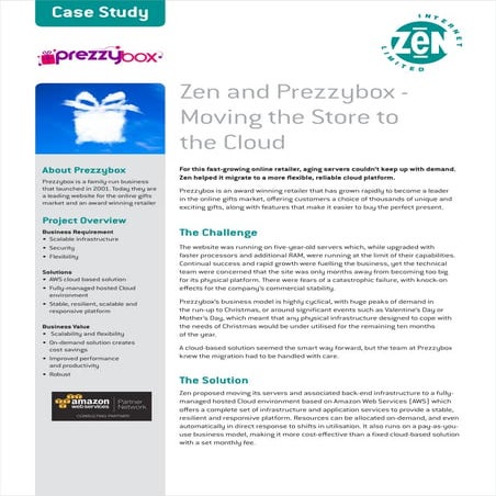 Prezzybox Case Study | PDF