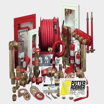 Potter Roemer Fire Pro Nozzle/Monitor Presentation | PPTX