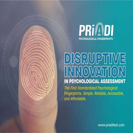 PRiADI Psychological Fingerprints | PDF