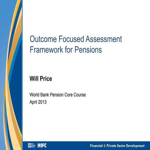Pensions Core Course 2013: Pension Supervision | PDF