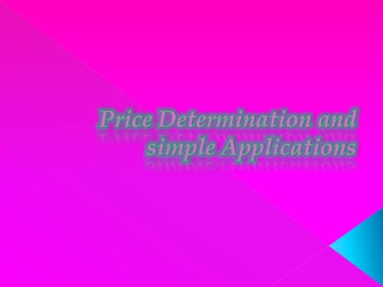 ECONOMICS - LESSON PLAN - CLASS 11 - CH 11 PRICE DETERMINATION.doc ...