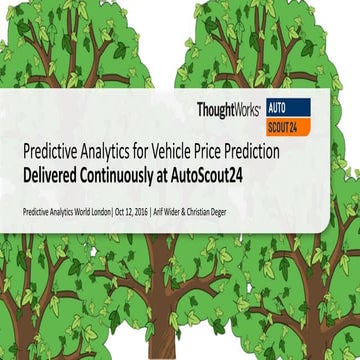Predictive Analytics for Vehicle Price Prediction - Delivered ...