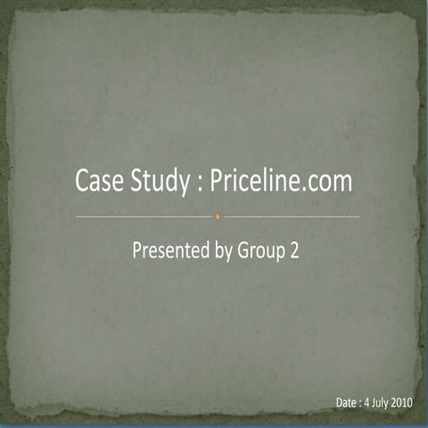 Priceline Presentation | PPT