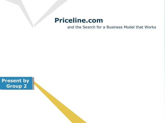 Priceline Digital Strategy | PPTX | Business | Business and Finance